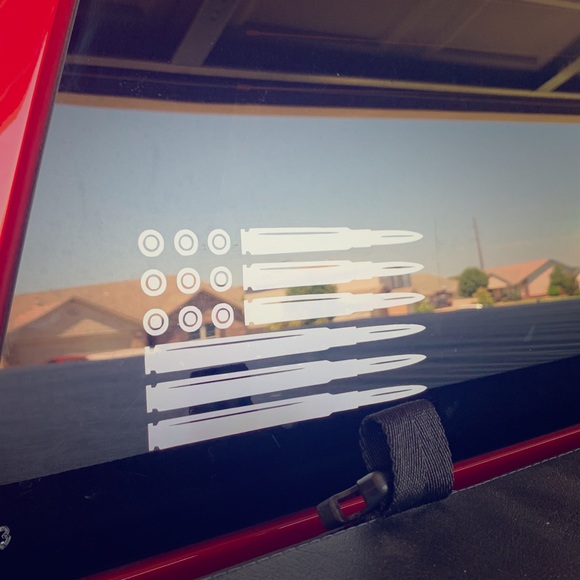 Other | Custom Bullet Car Decal | Poshmark